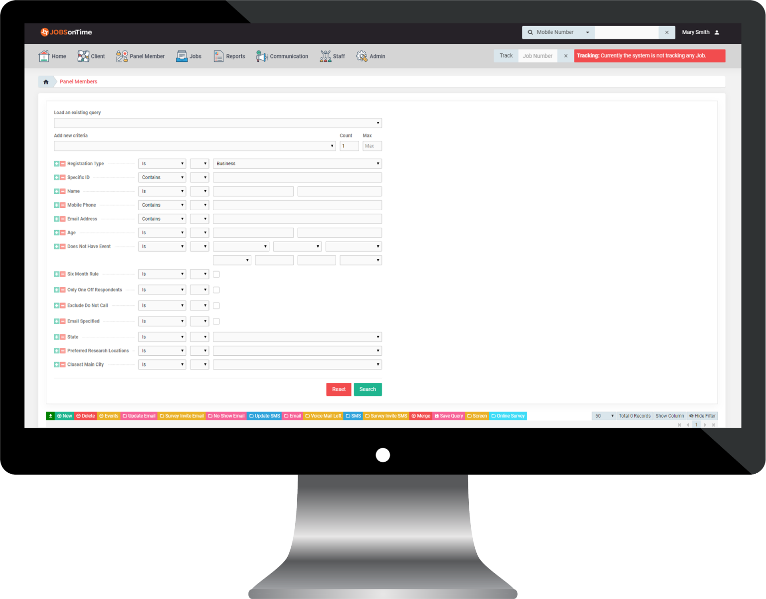 Panel Management – Jobs on Time